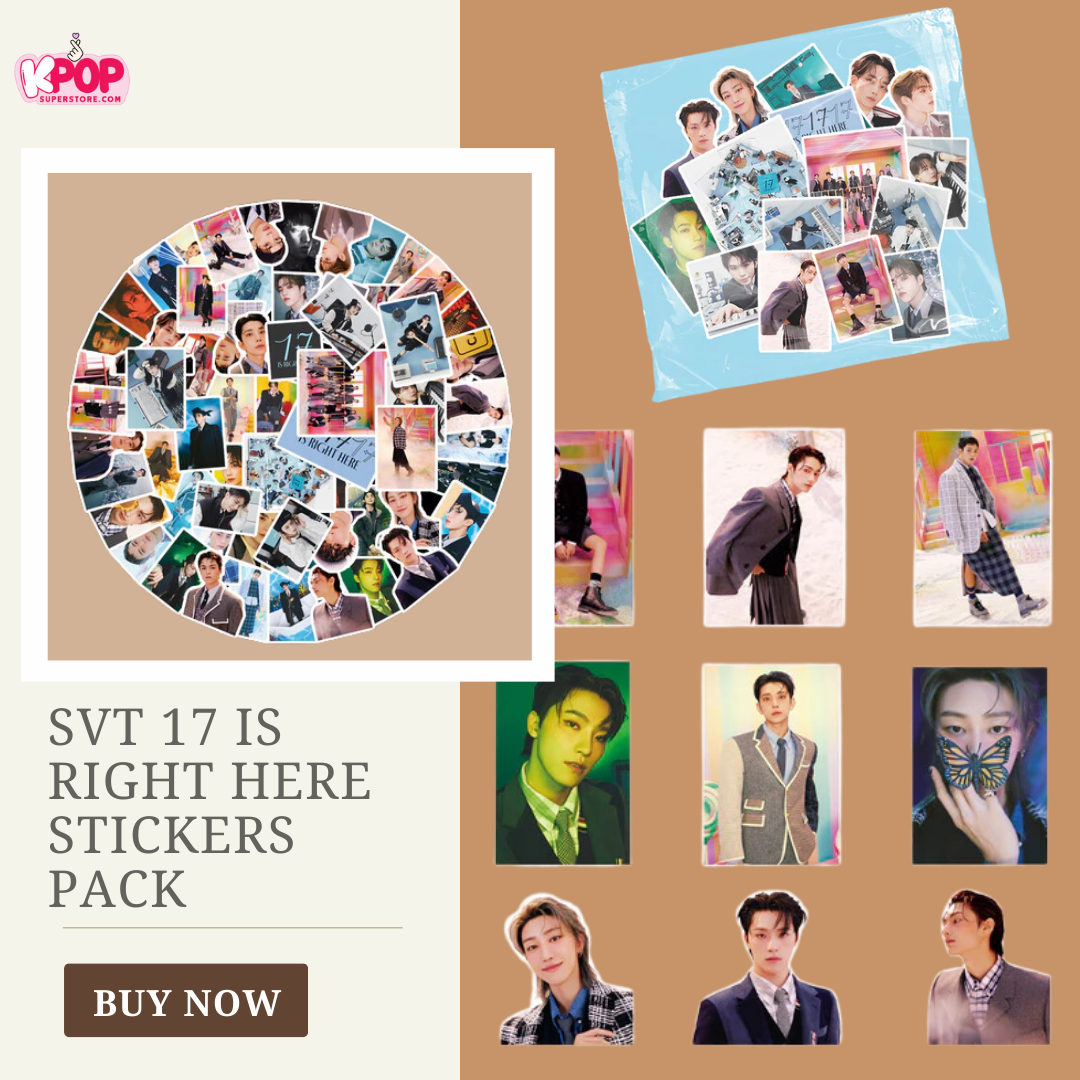 SVT 17 IS RIGHT Here Stickers Pack