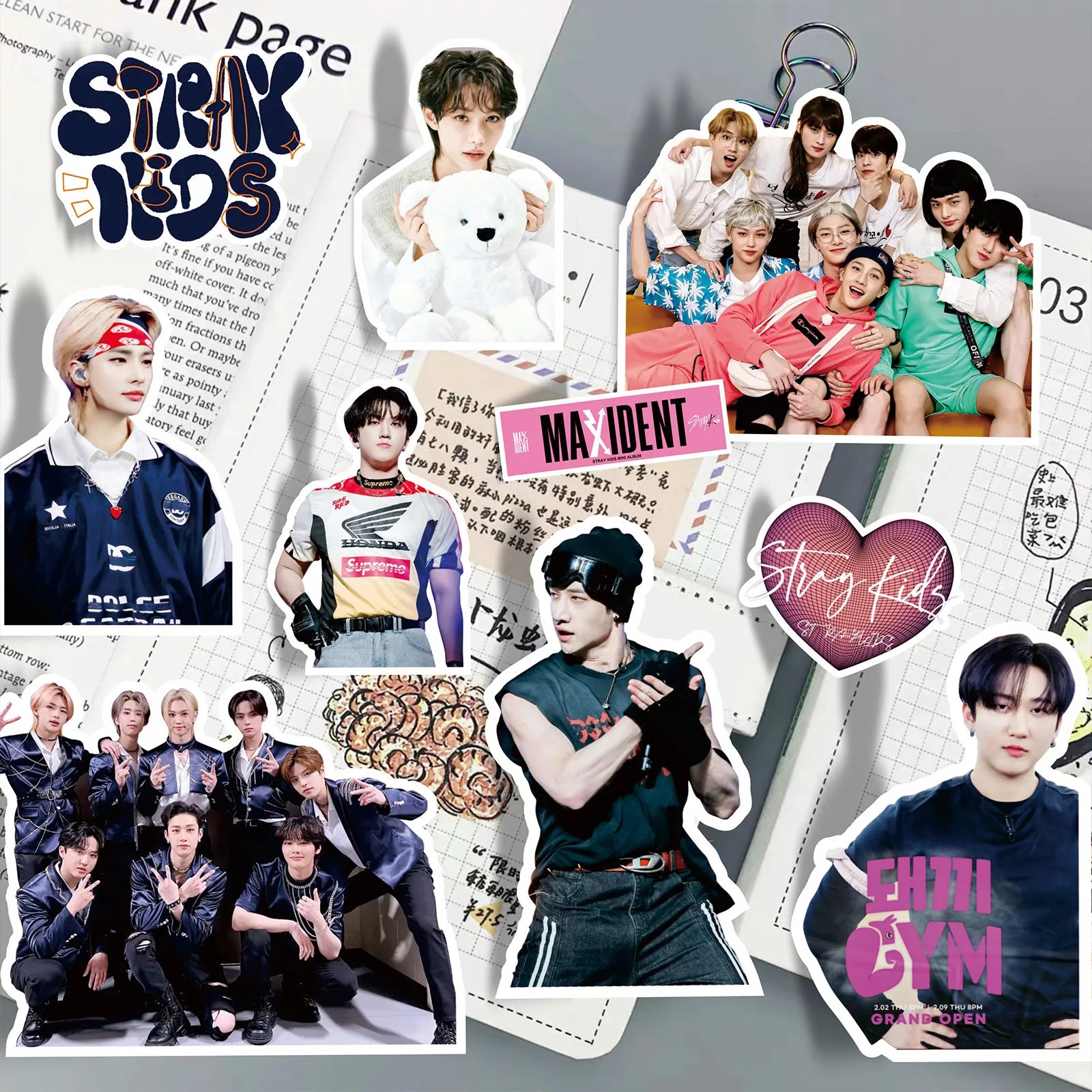 Stray Kids Waterproof Sticker