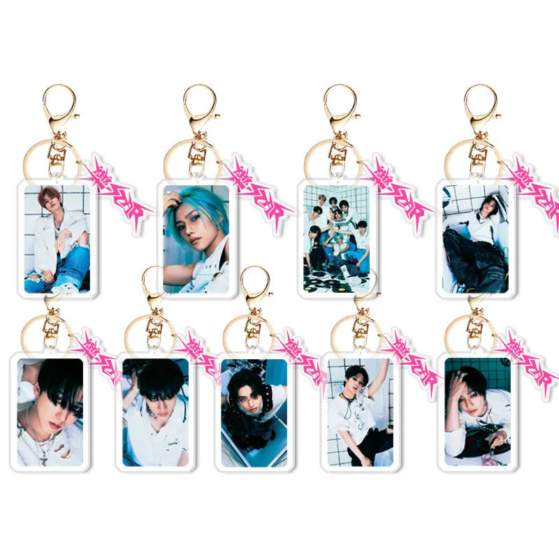 Stray Kids Rockstar Acrylic Keychain Accessories