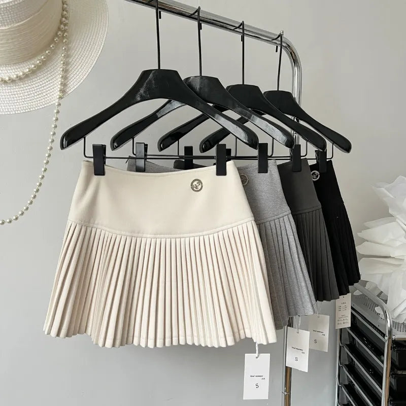 Korean Cheerleading Mini Skirt for Women