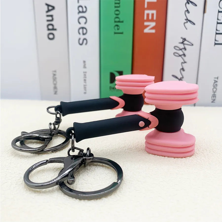 Blackpink Hammer Bong Light Stick Keychain